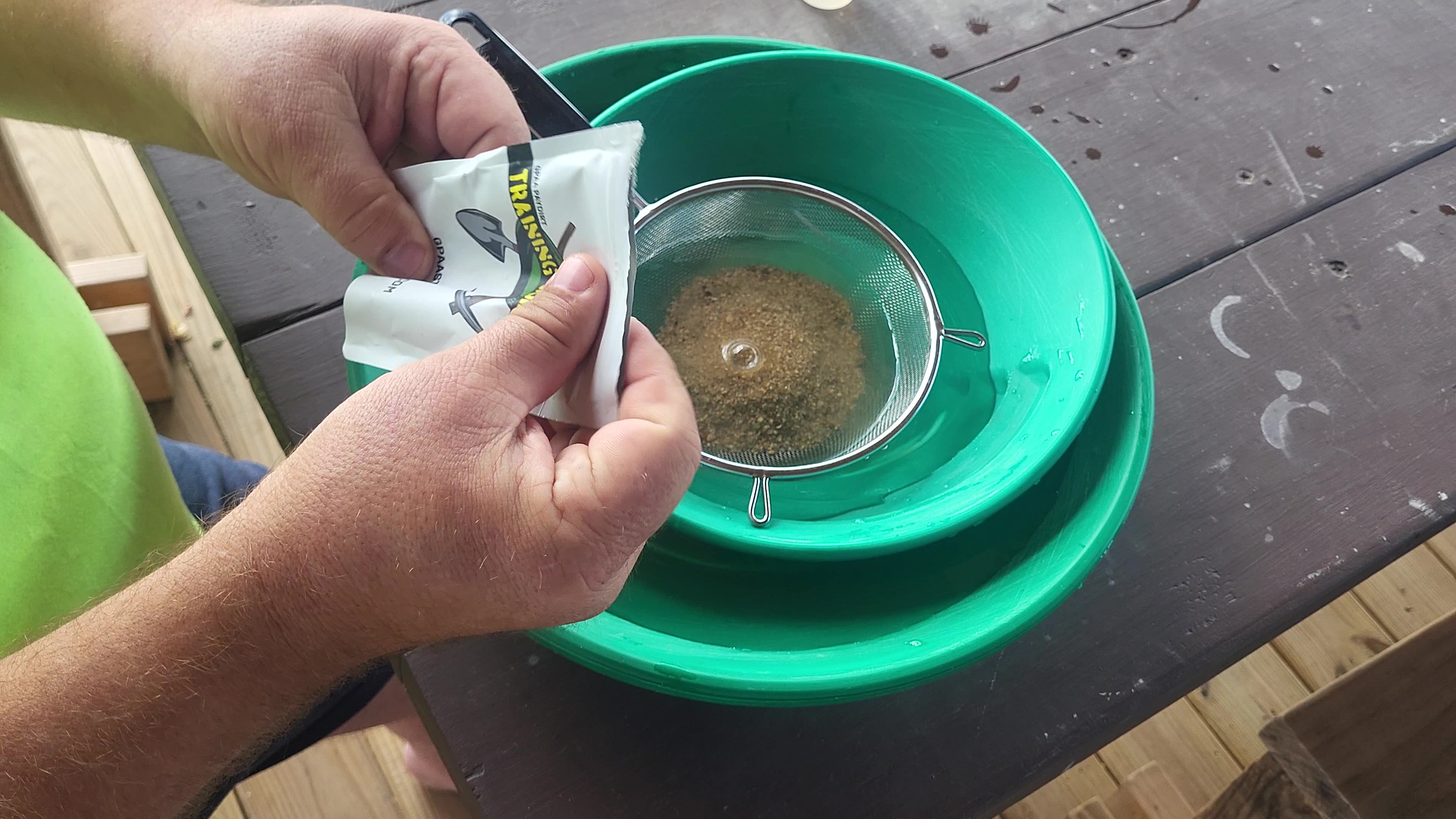 Texas Gold Panning