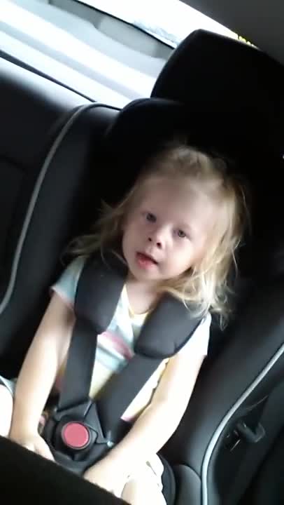 Cute baby singing Roar by Katy Perry