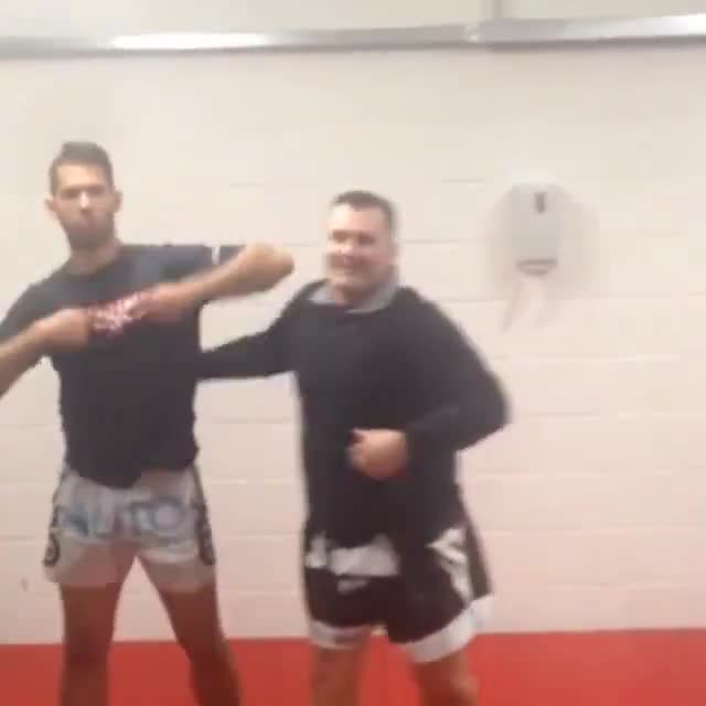 Tate snaps a baseball bat with his shin