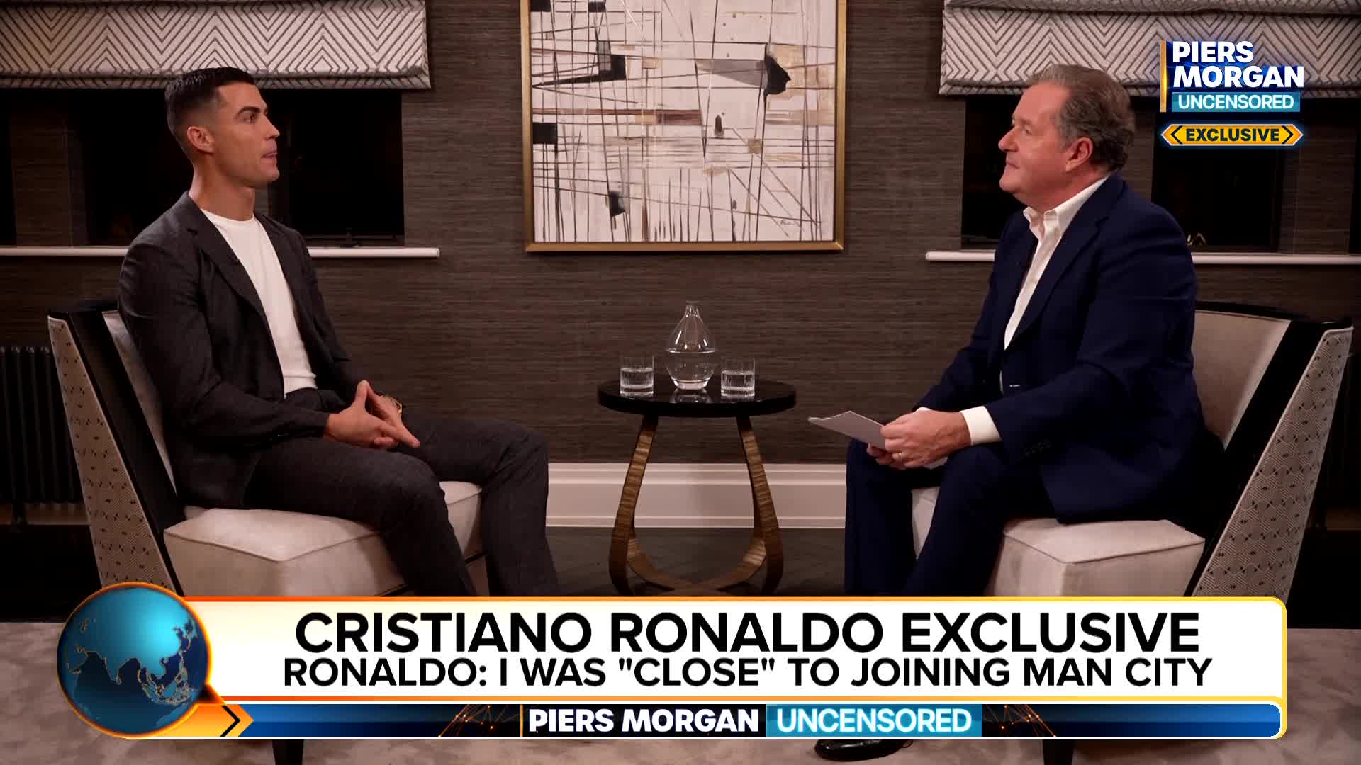 Christiano Ronaldo Gets Emotional During His Interview 😢😭! Piers Morgan ...