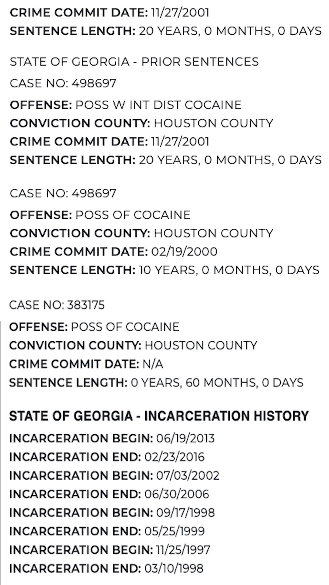 Prison guard smuggling scandal inmate ERIC BELL part 2 of 4