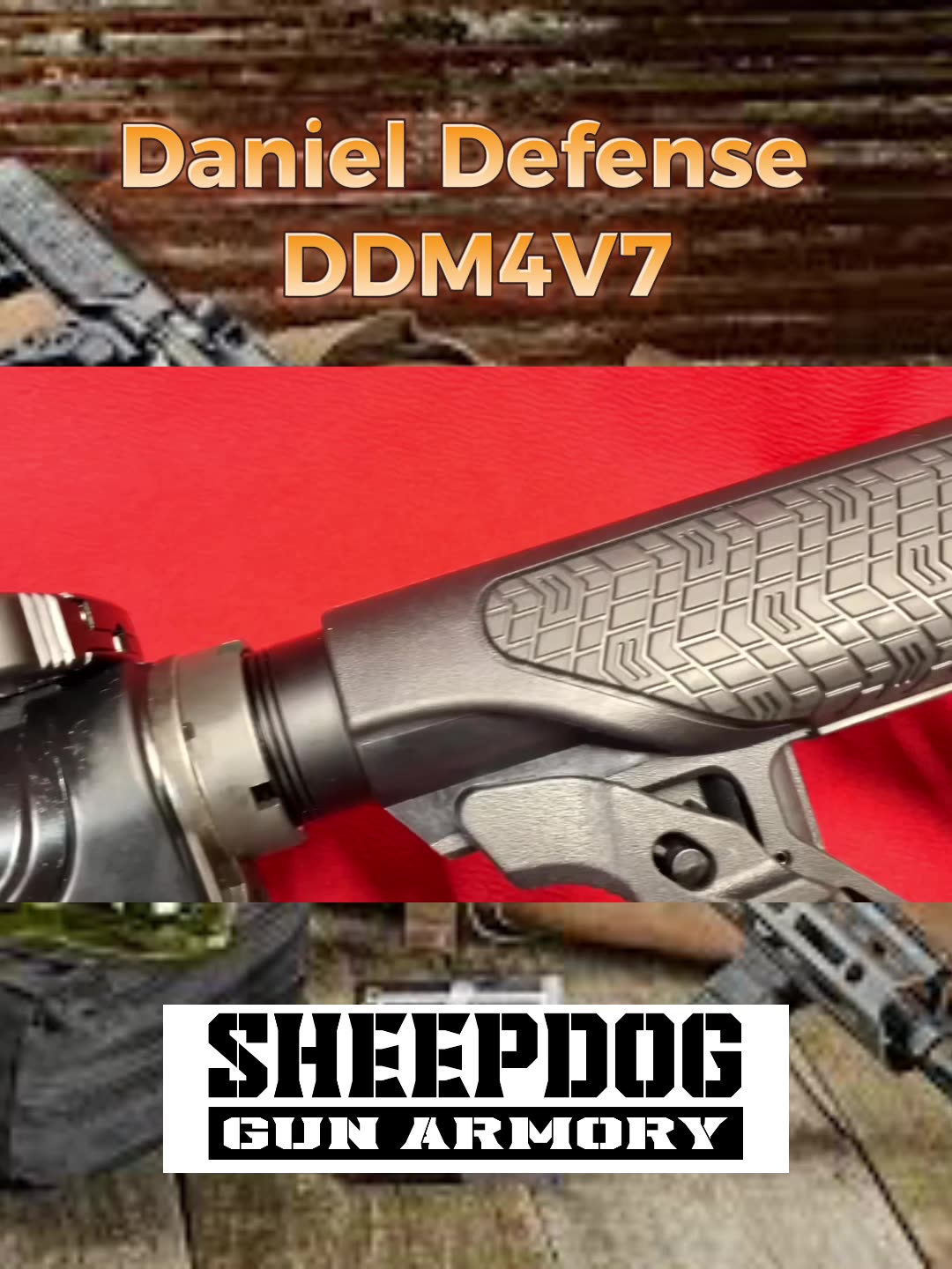 Daniel Defense ‘DDM4V7” 14.5” Barrel 556nato/223rem, 30 rd capacity