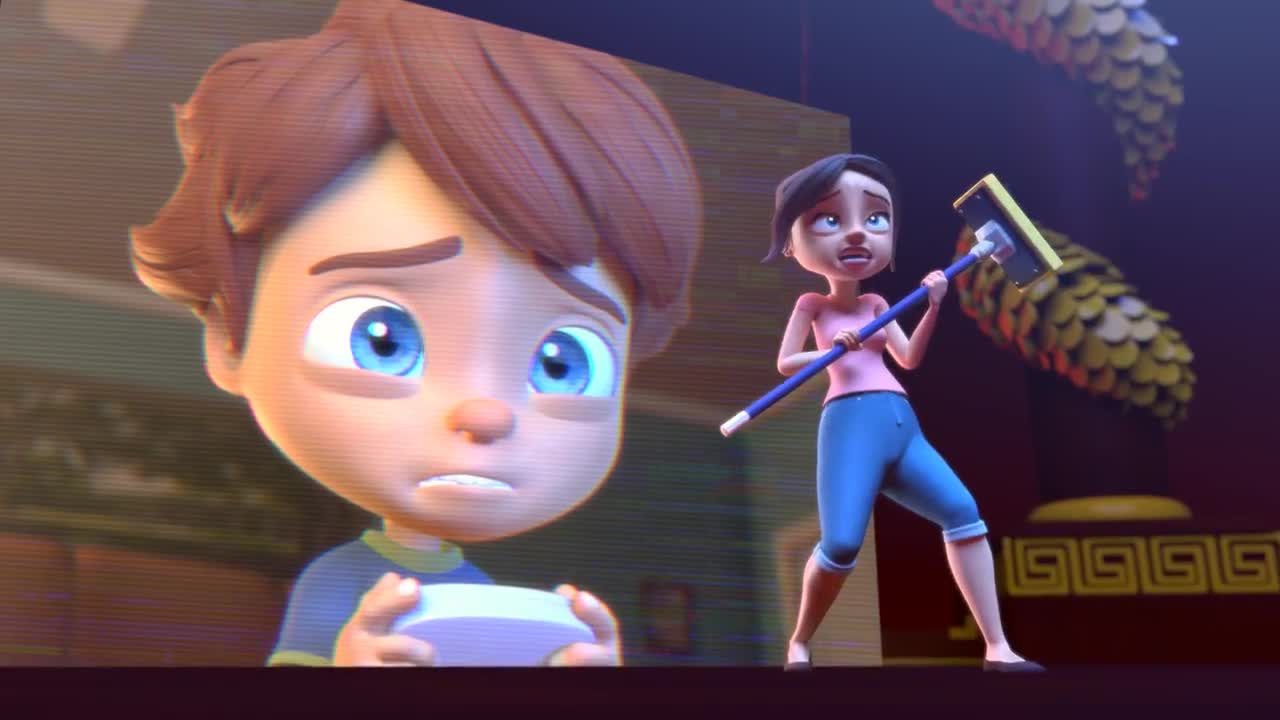 Cute CGI 3d Animated Short Film ** THE CONTROLLER ** Family Animation ...
