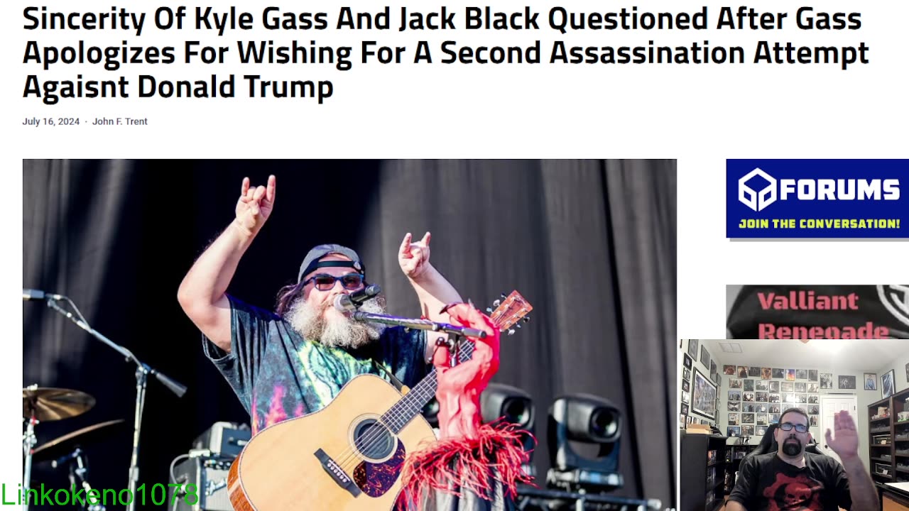 Kyle Glass and Jack Black questioned after their apologies due to ...