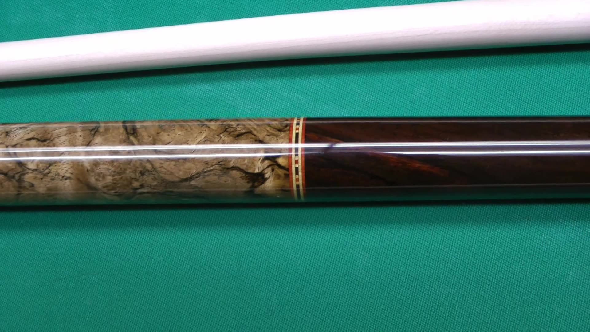 Show me your dark rosewood cues, especially if they have some Amboyna ...