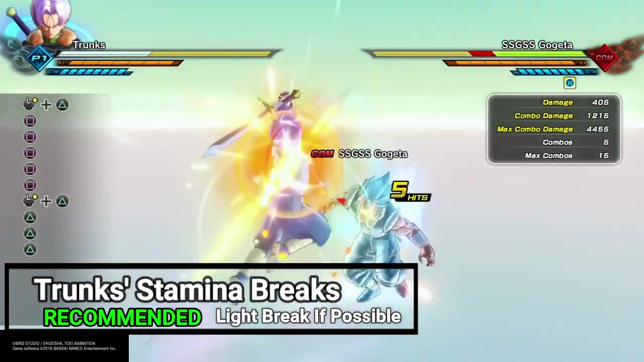 Custom Future Trunks In-depth [Stamina Break & Infinite Combo] | DRAGON ...