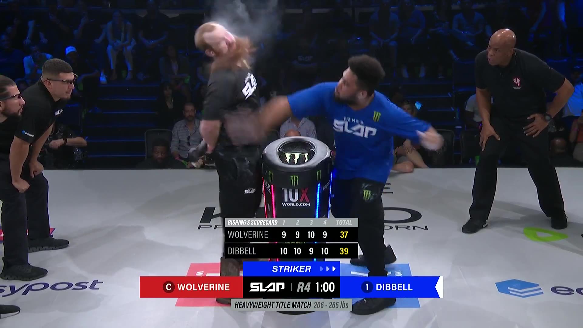 The Bell Sat Wolverine Down | Power Slap 2: Wolverine vs The Bell
