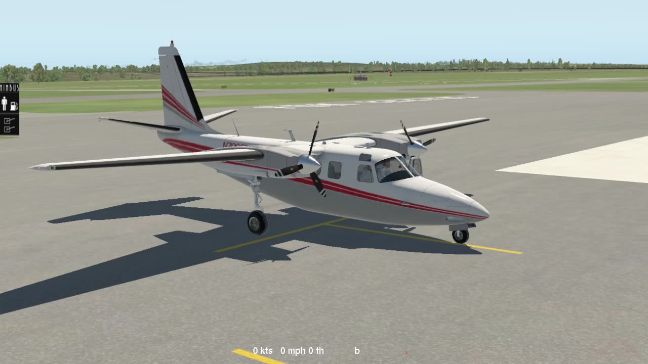 Aero Commander 500S XP11 - more MoviePark Magic Training