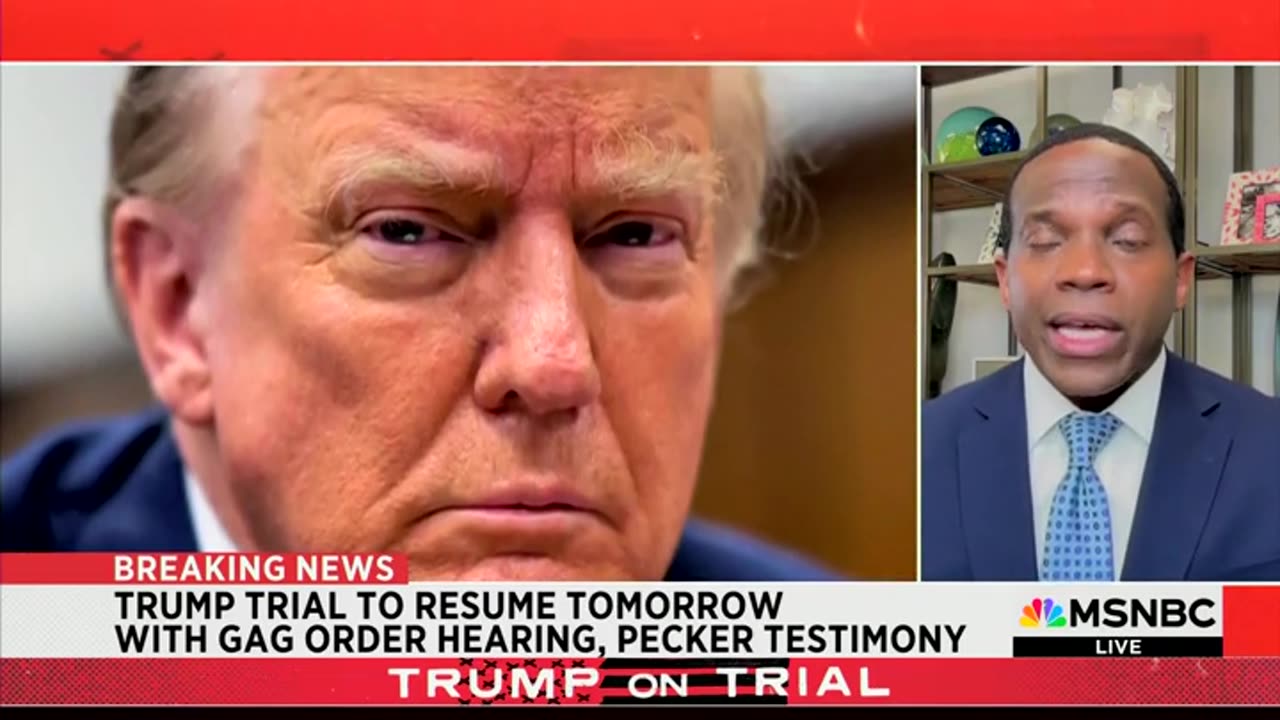 MSNBC Legal Analyst Worries Trump's Remarks Outside Courtroom Could ...