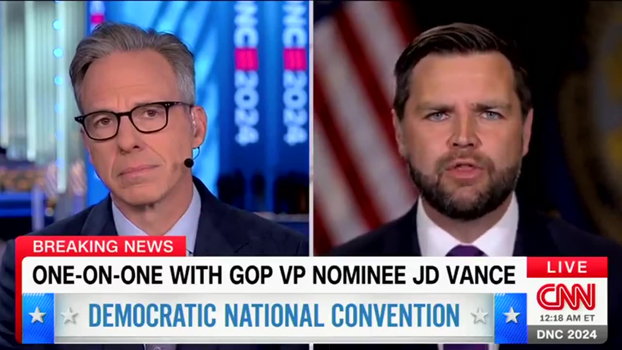CNN anchor has NO rebuttal to JD Vance's blistering takedown of Biden ... CNN anchor has NO rebuttal to JD Vance's blistering takedown of Biden ...