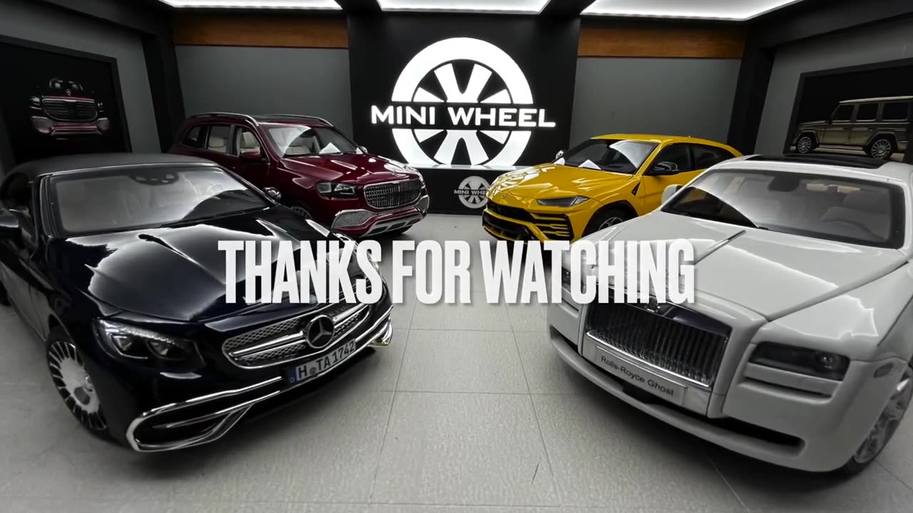 Opening a New Mini Luxury Car Showroom - Scale Model Cars - 1_18 Scale ...