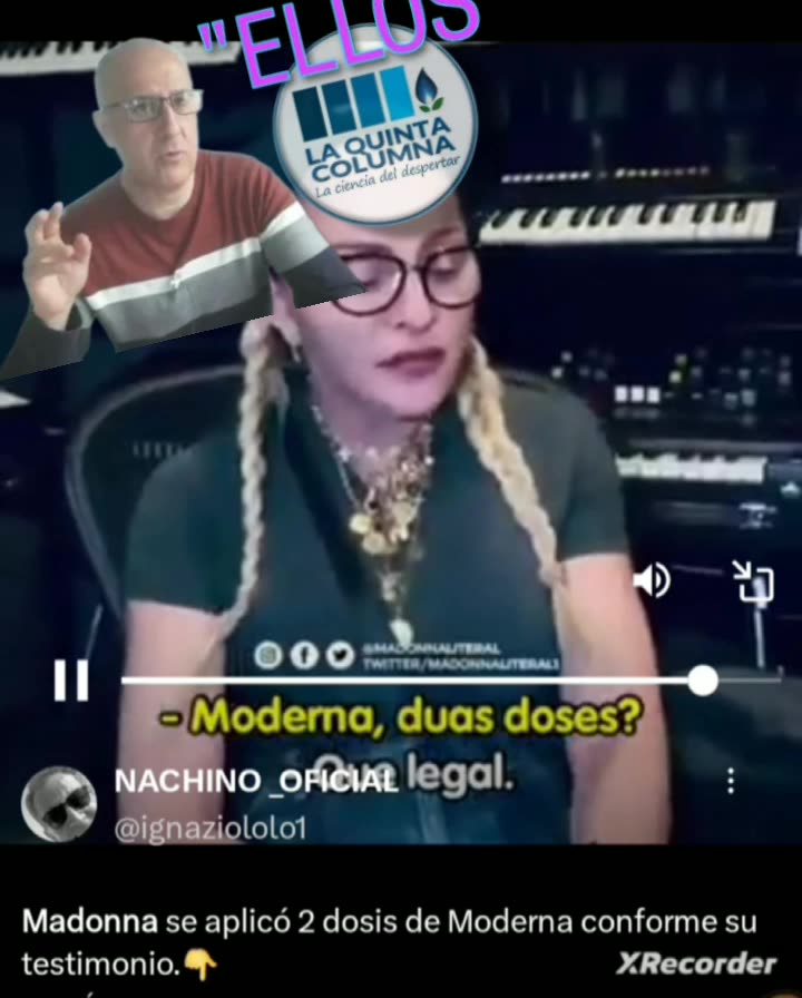 MADONNA en urgencias DOS PINCHAZOS vacuna covid con GRAFENO #repentinitis