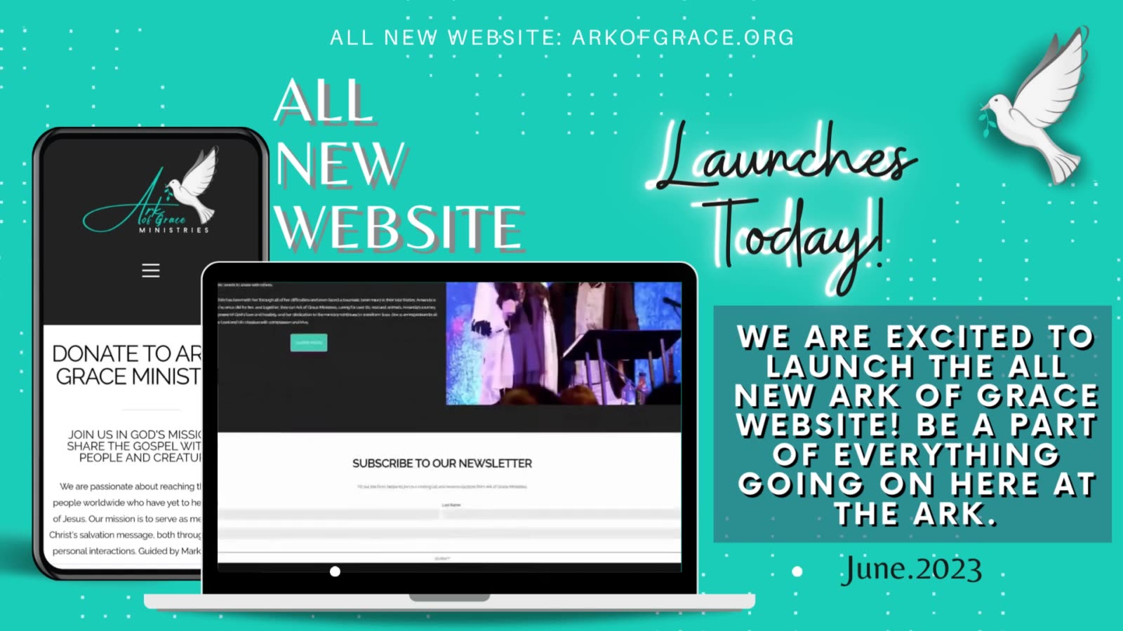 All New Website! Launches Today!
