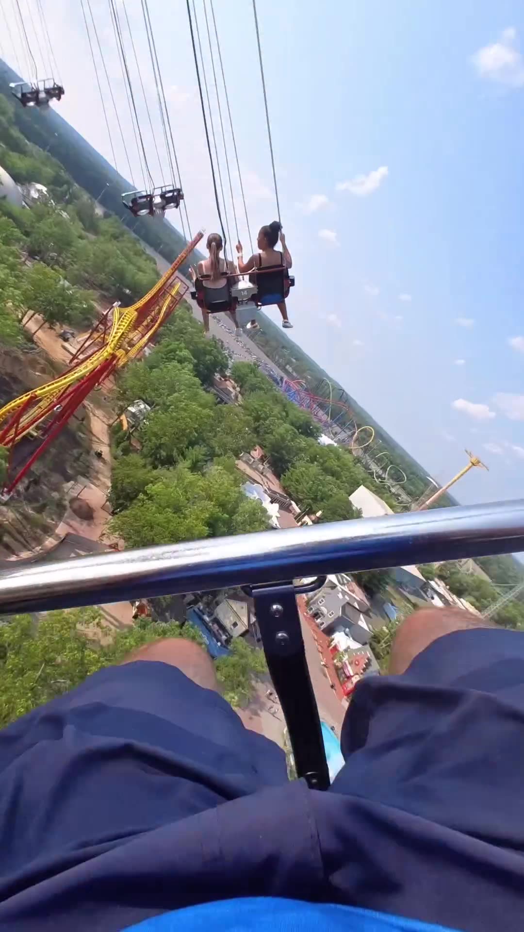 SkyScreamer - Six Flags Great Adventure - La Dueña del swing - Los ...