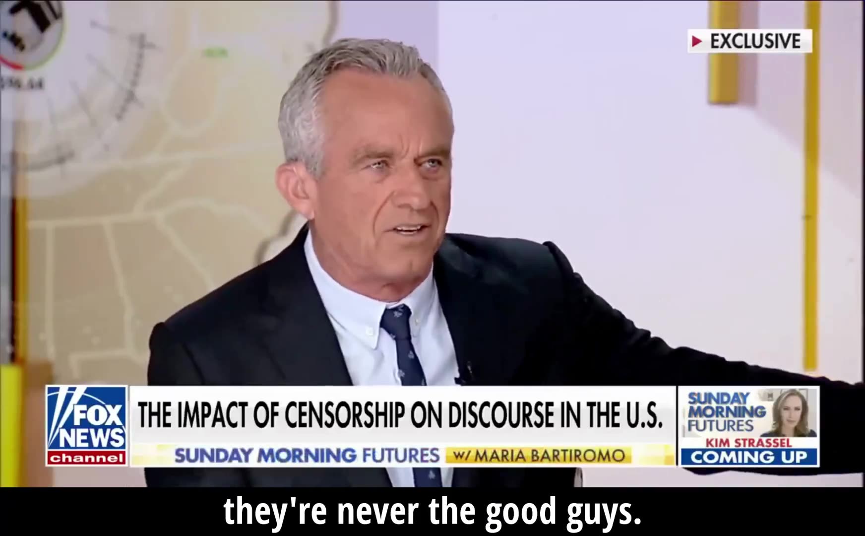 Those who censor speech, when we look back in history, they’re NEVER ...