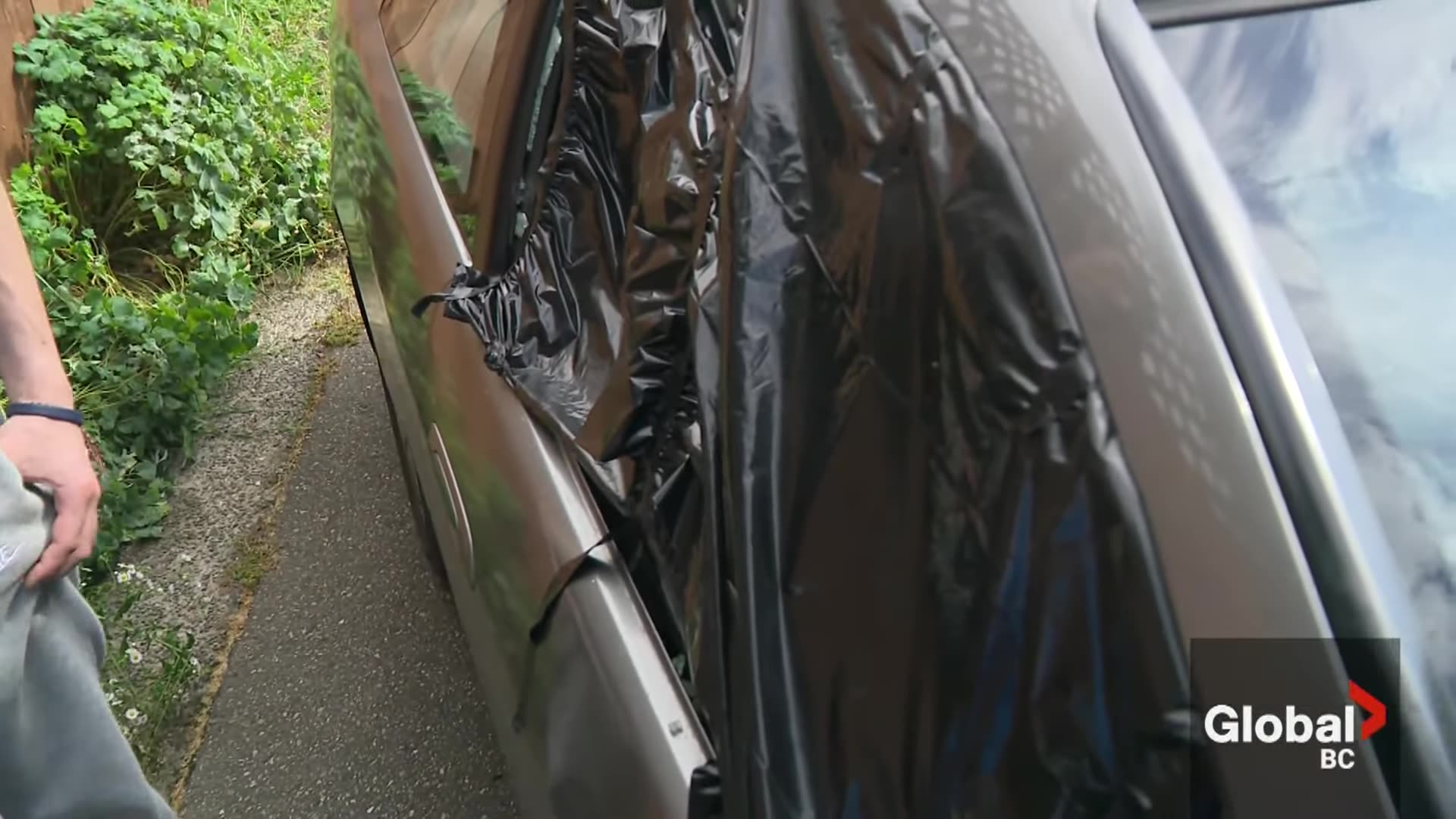 Video captures alleged BC road rage baseball bat attack that started at ...