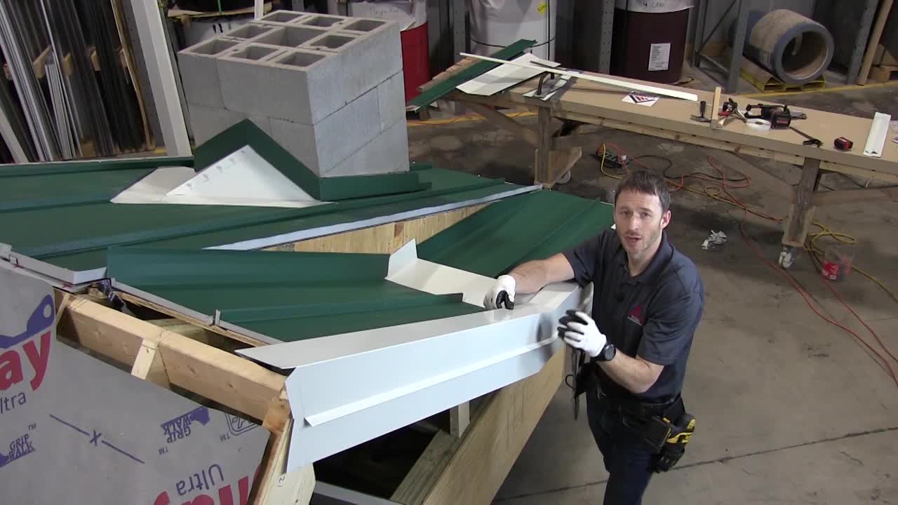 INSTALLATION OF THE RAKE TRIM – LEXINGTON & CONCORD METAL ROOFING - All ...