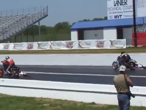 AHDRA Atlanta Dragway - Harley Davidson Drag Racing 2