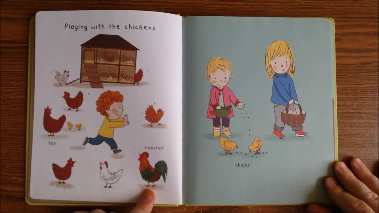 A Day at the Farm | English stories for kids - English children's books ...