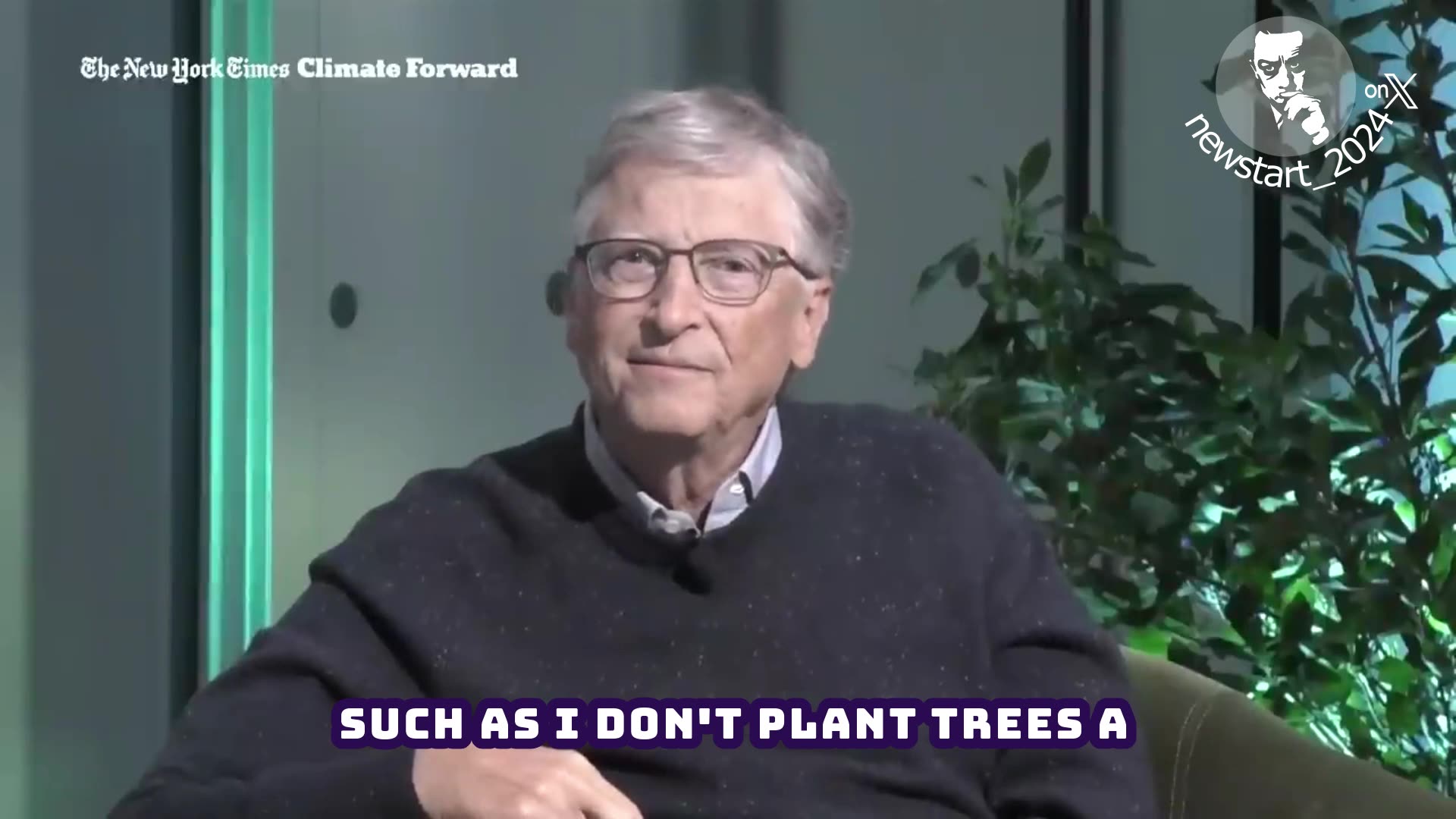 Bill Gates says it’s ‘complete nonsense’ that planting trees can solve ...