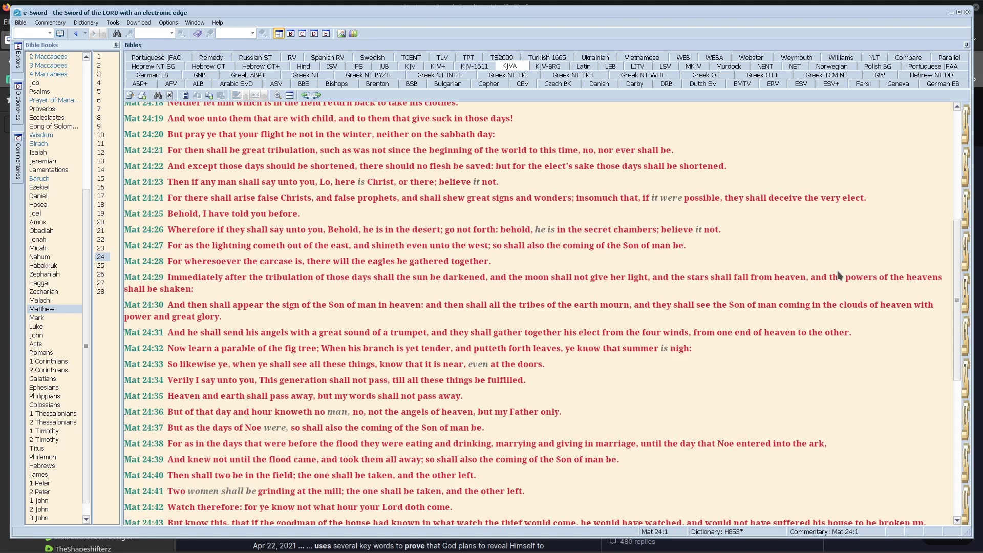 08-17-2024 VotD Isaiah 66-8 - Israel will be born in one day when Jesus ...