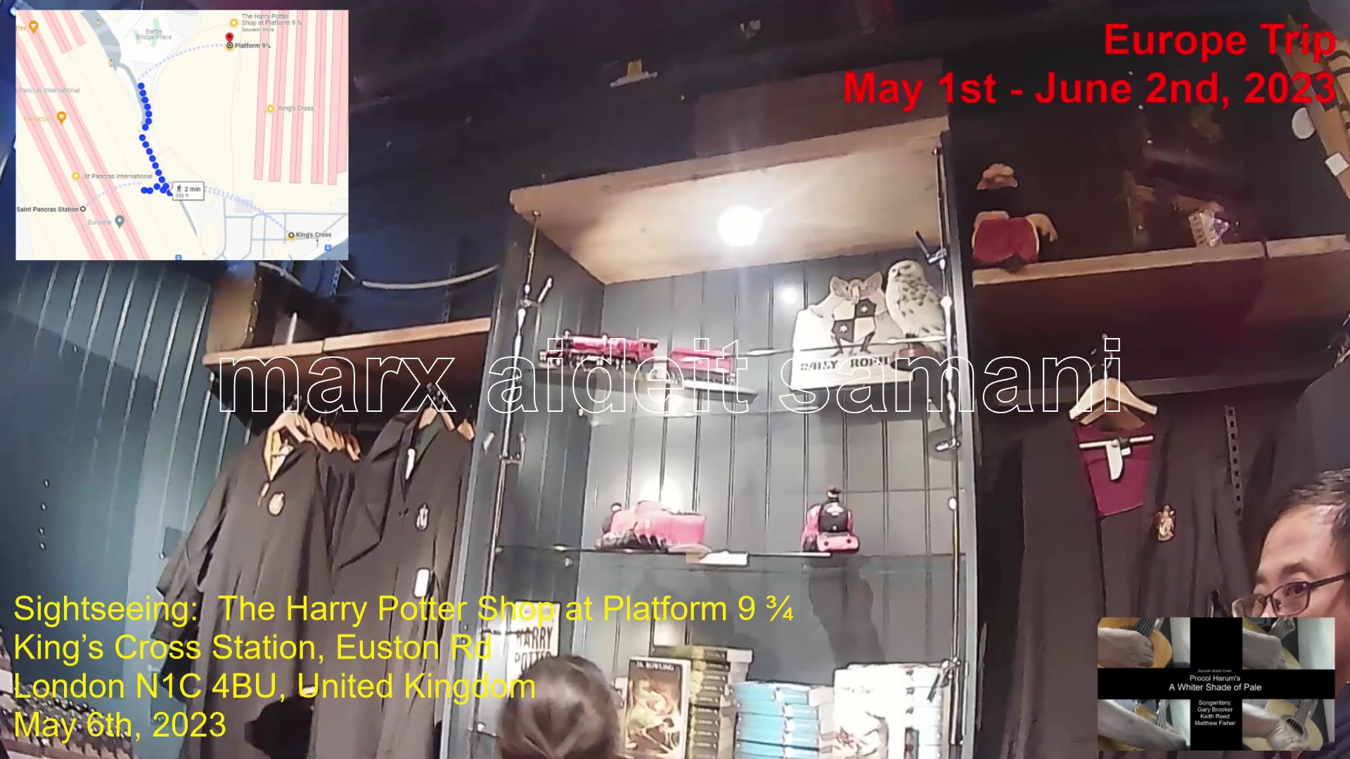 May 6th, 2023 30 Sightseeing: The Harry Porter Shop, Platform 9 3/4, UK