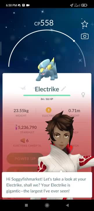 Pokémon GO- Shiny Electrike