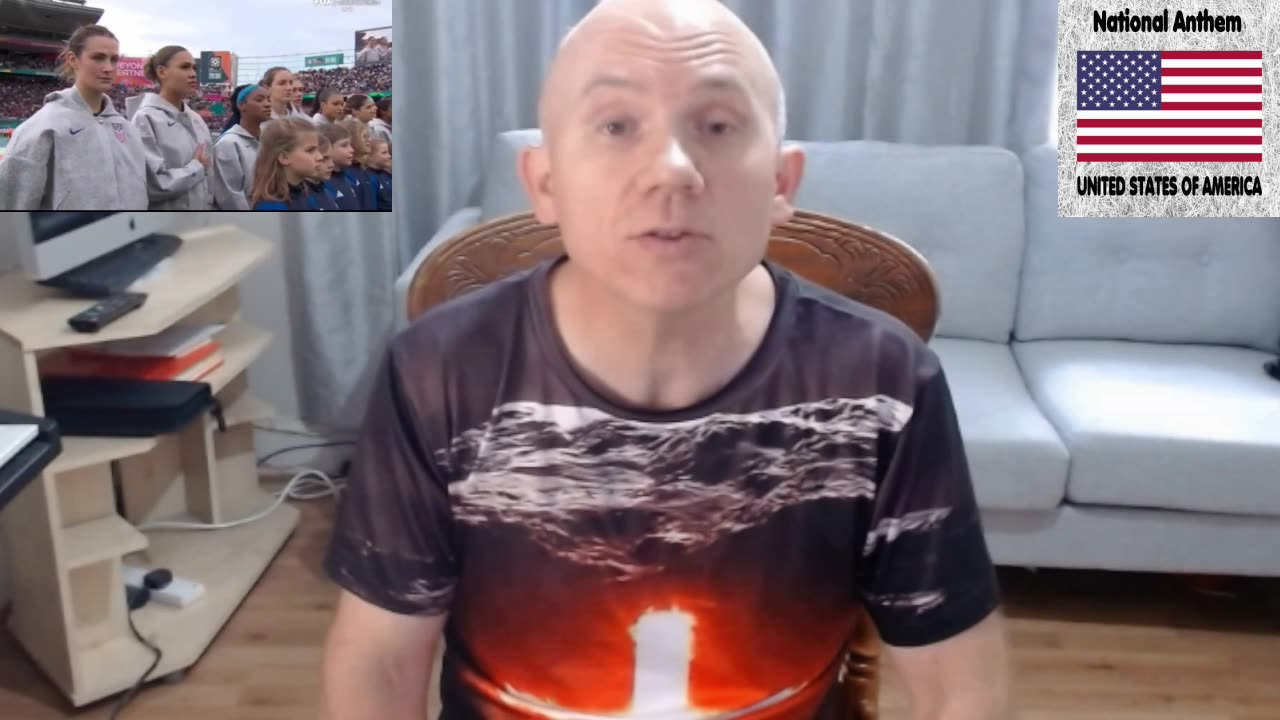 Woke American women football team - only five players show respect to ...