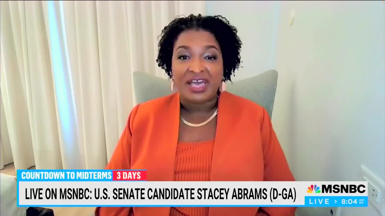 Stacey Abrams outlines the impacts of what she smeared as “Jim Crow 2.0”: