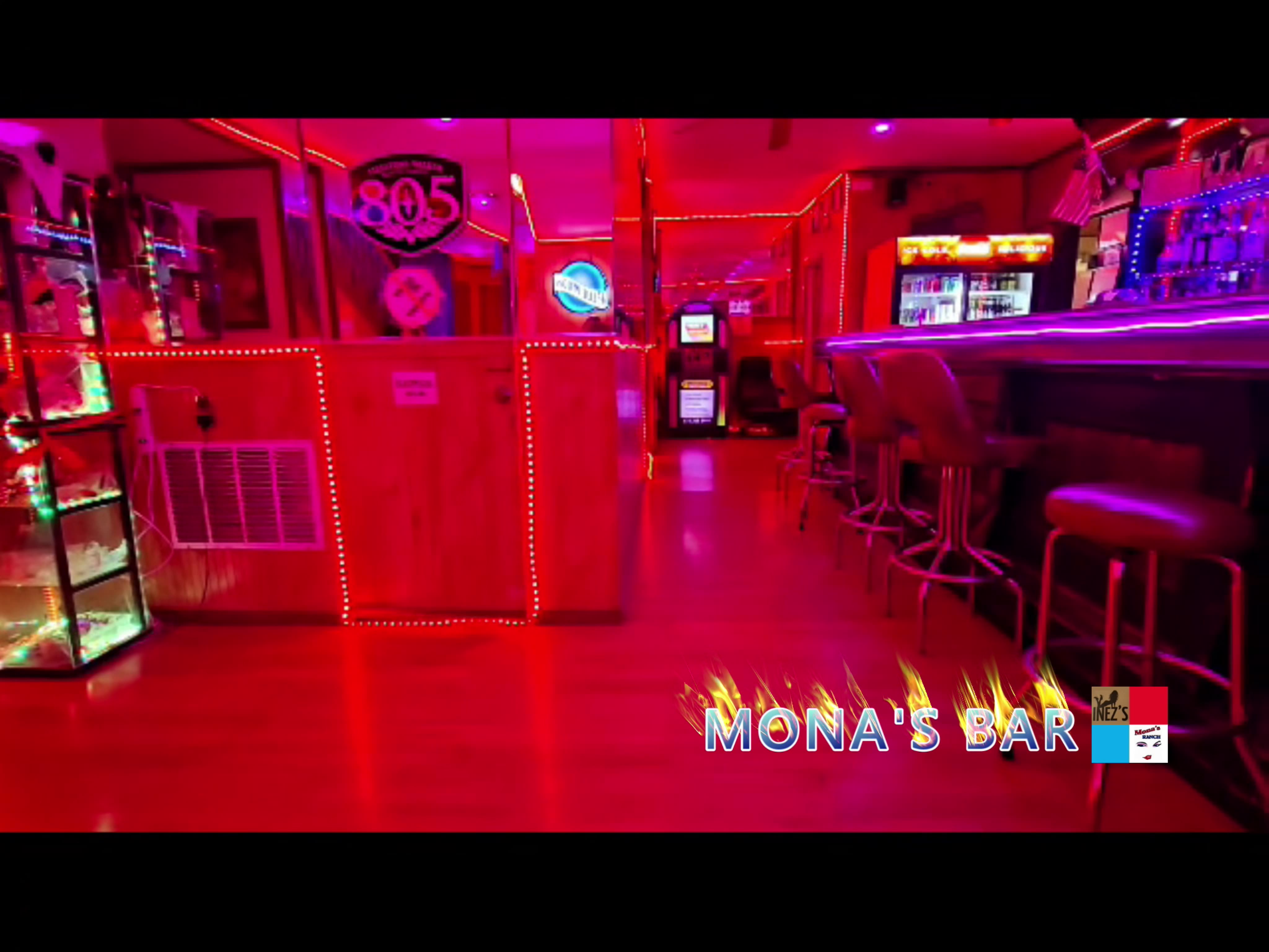 mona's bar and dance room