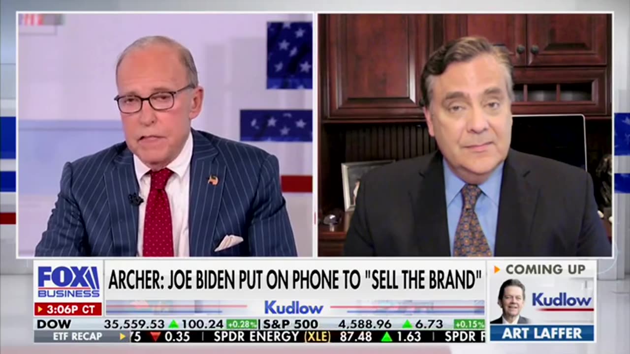 Jonathan Turley Reacts To 'Breathtaking' Revelations From Archer Testimony