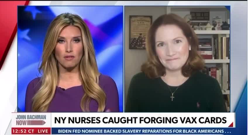 Nurse Sarah Absher On Newsmax Discussing Covid Vaccines And Children ...