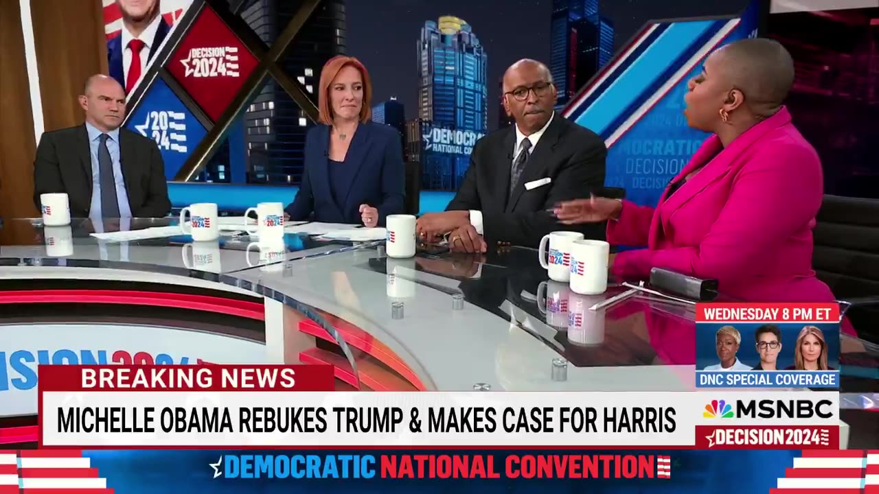 Baldheaded MSNBC Reporter talks about #BIGMIKE on MSNBC