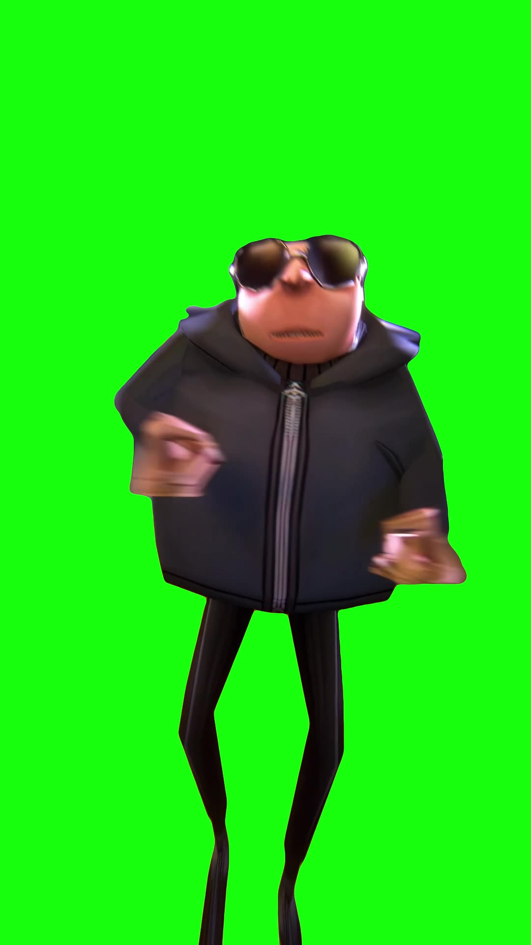 Gru Back It Up | Green Screen