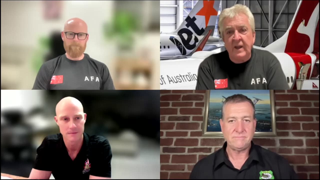 Graham and John speak with two representatives of the AFA on the FOI ...