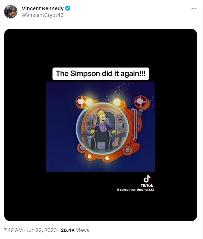 SIMPSONS “SIMPSONS TIDE”