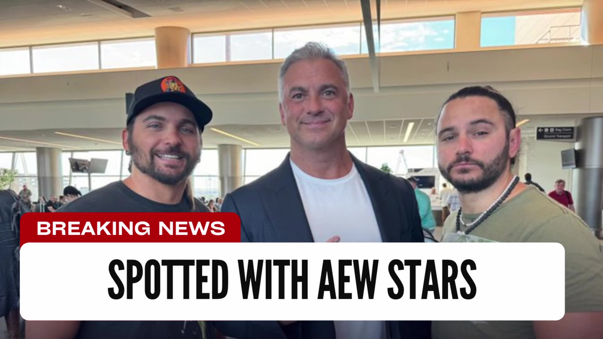 Shane McMahon Spotted In Pic With Two AEW Wrestlers