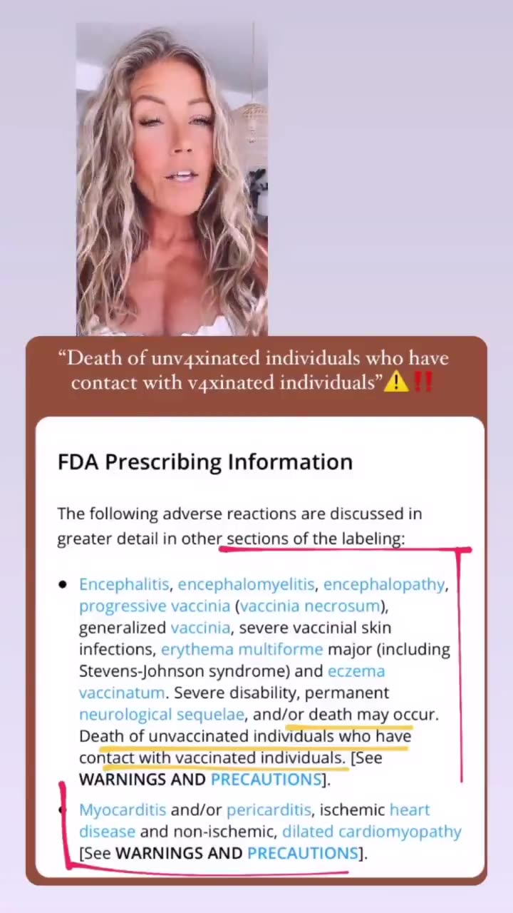 ACAM2000 Smallpox Vaccine.