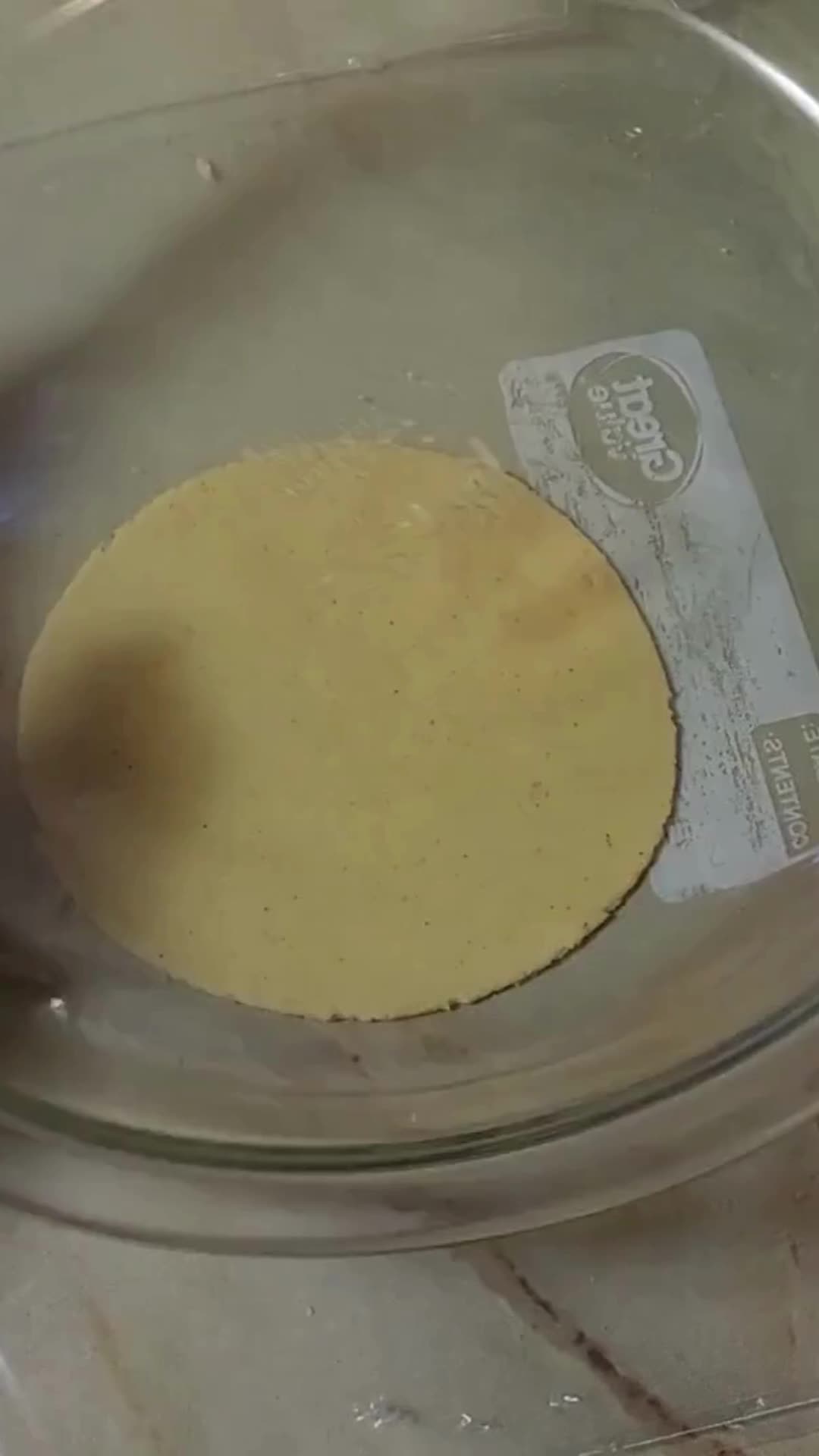 No Tortilla Press? Use a Glass Pie Pan!