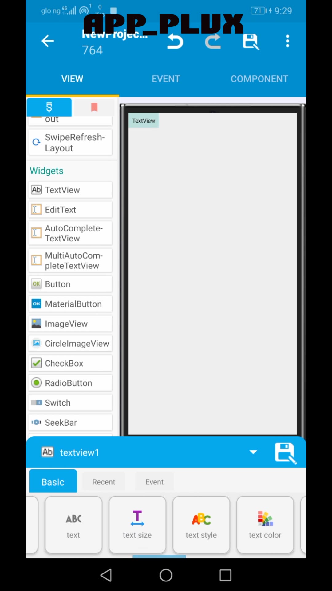 HOW TO MAKE AN ANDROID APP WITH SKETCHWARE (FIRST STEP)