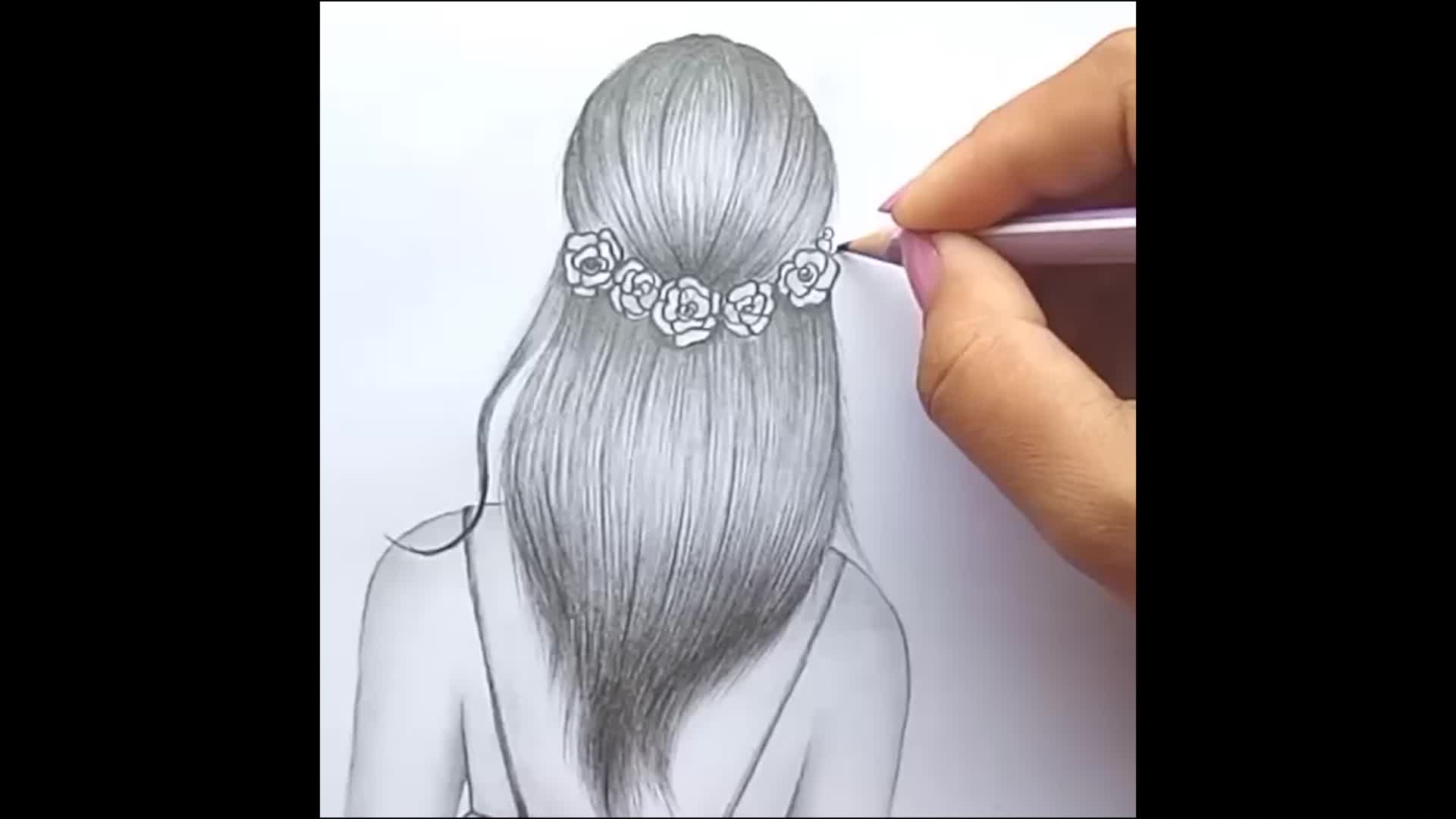 Easy Girl Drawing Ideas Part 3 Pencil Sketch Tutorials Art Videos