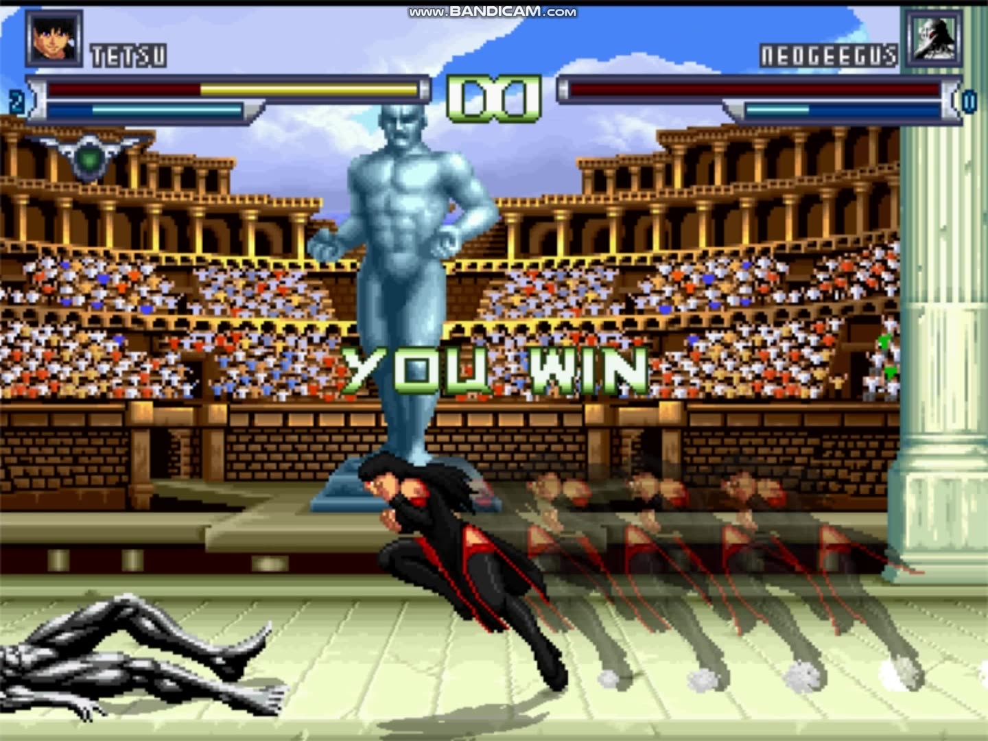 MUGEN Tetsu vs Neo Geegus