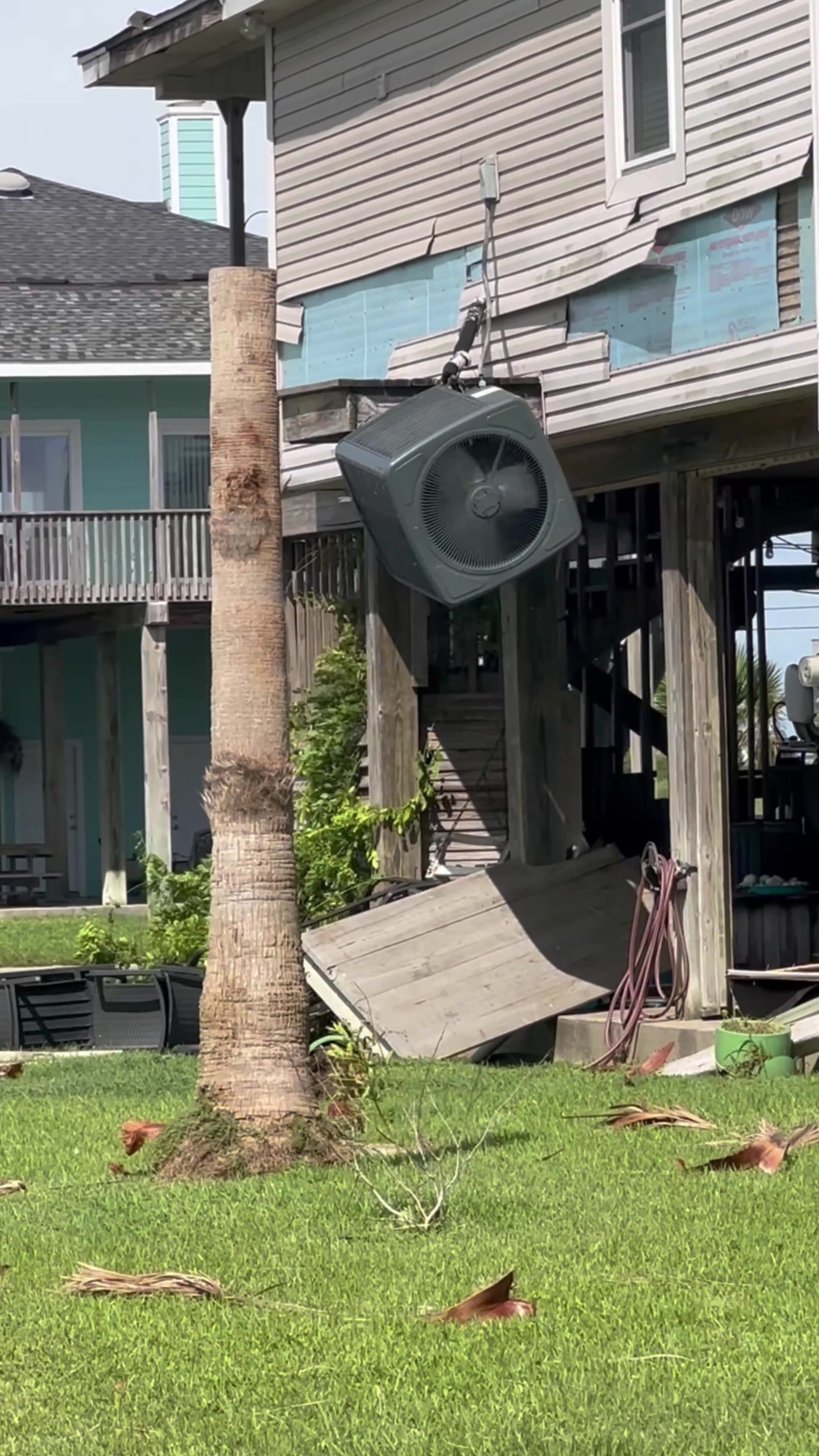 Hurricane Beryl Aftermath in Galveston, Texas