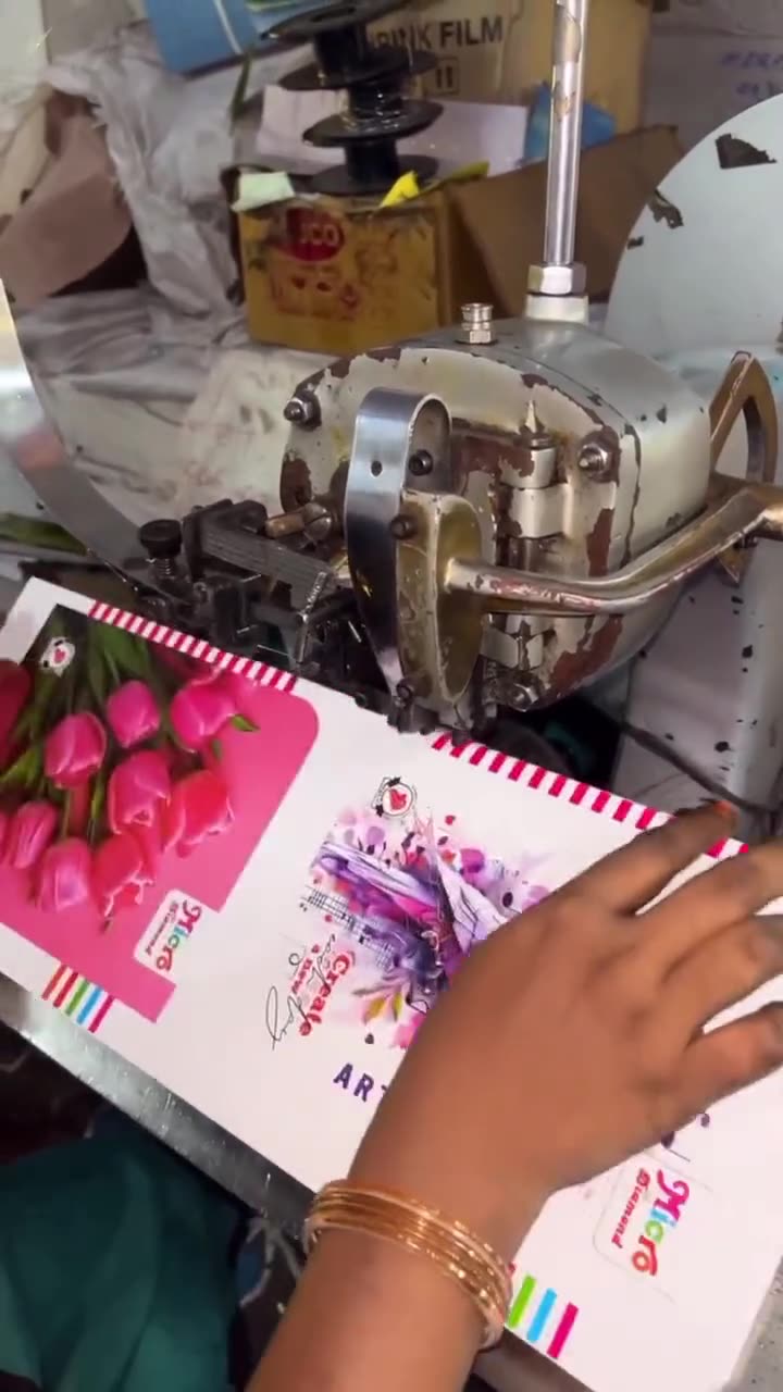 Stationary register's production simple method