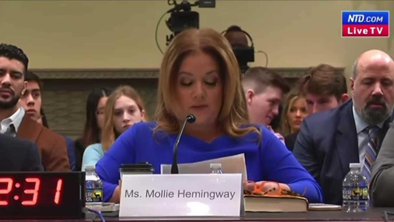 Molly Hemingway - laying out straight facts on election interference!