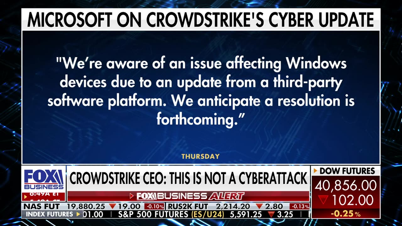 Microsoft outage wreaks havoc across the globe