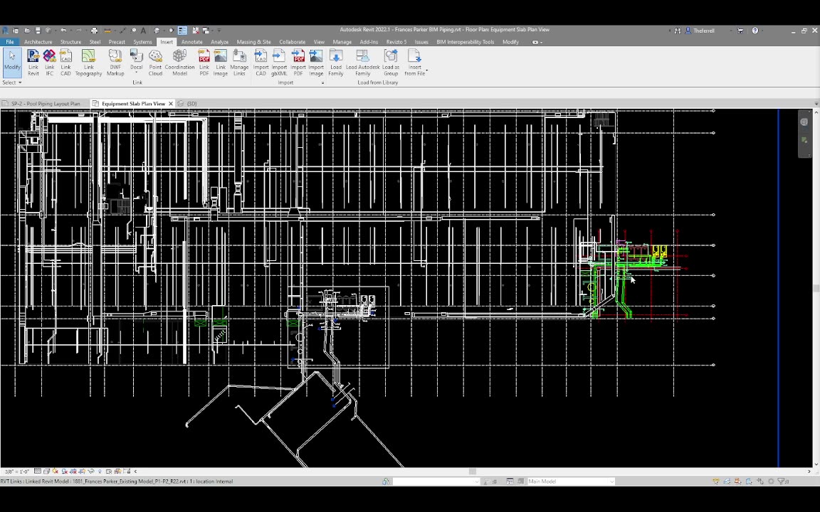 Add DWG Into Revit File