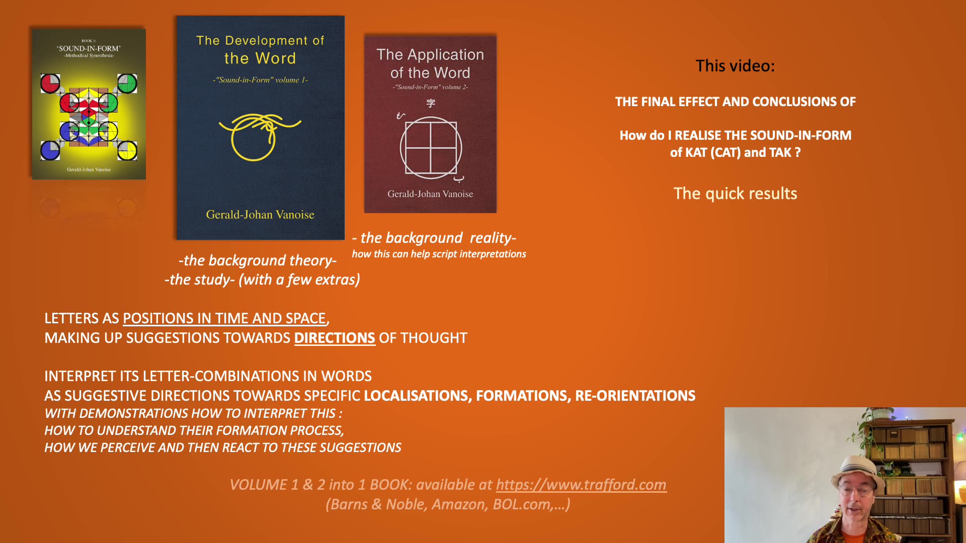 KAT versus TAK or cat versus branch: how letter combinations direct forms.