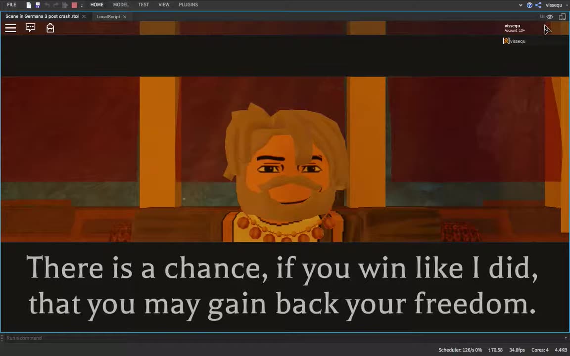 Archive: The Old Gladiator Cut Scene (ROUGH)