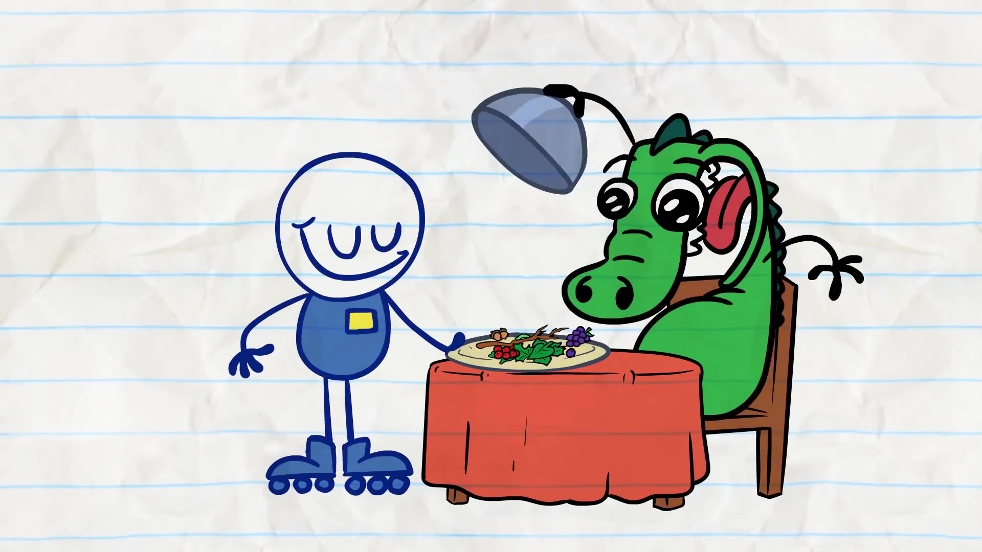 Pencilmate Slips and SLIDES! | Animated Cartoons Characters | Animated ...